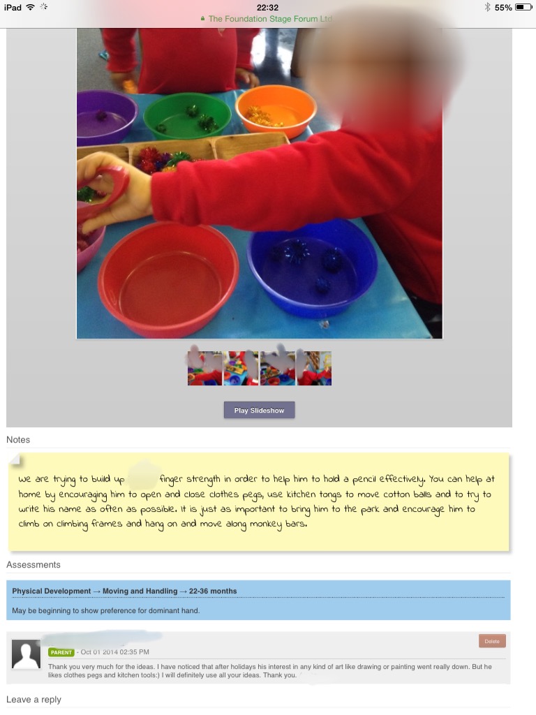 My views on using online learning journal, Tapestry – Rock My Classroom